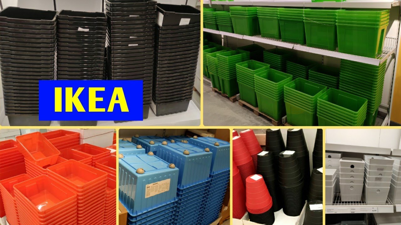 IKEA new unique storage containers || IKEA storage boxes || IKEA ...