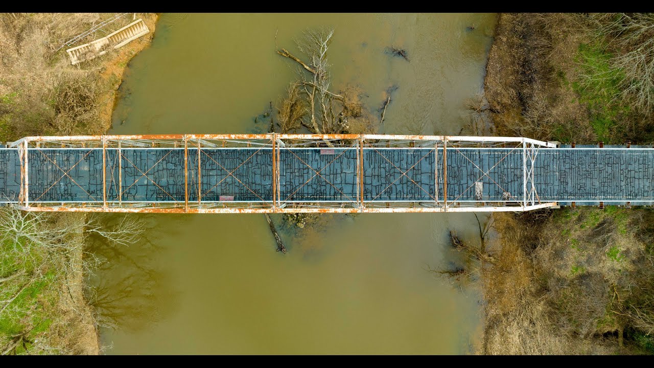 Deep River Camelback Truss Bridge - YouTube