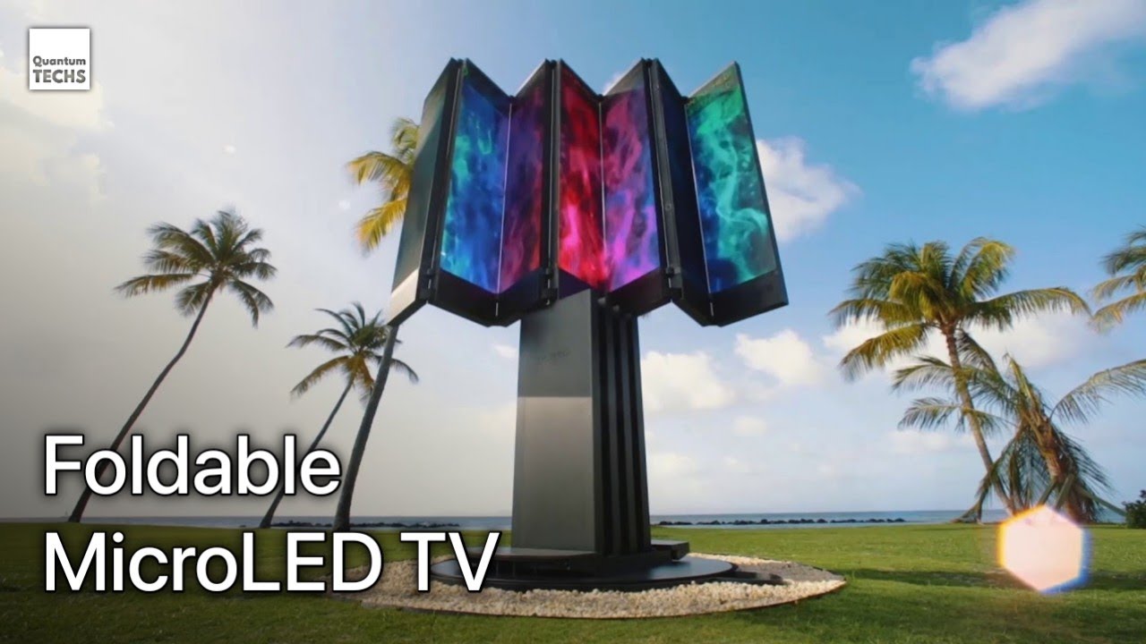 The World´s First Foldable 165-inch Micro LED TV ! #shorts - YouTube
