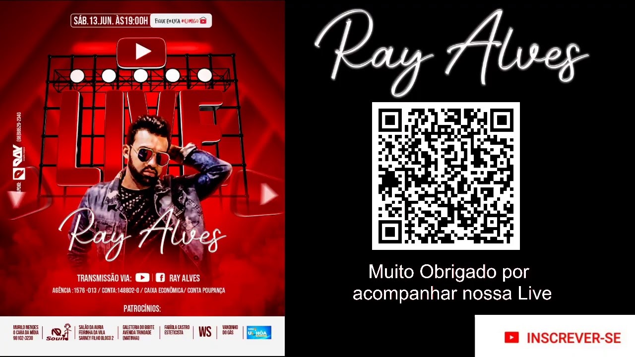 Transmissão ao vivo Live Ray Alves - YouTube