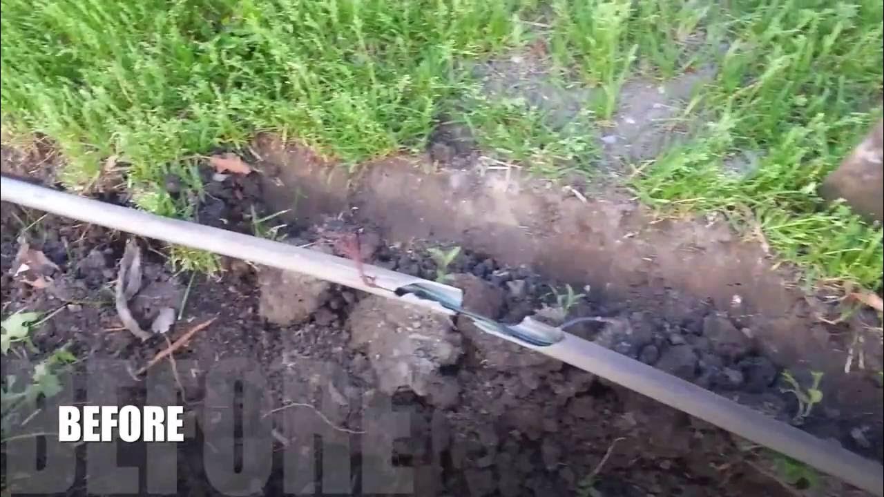 Underground Cable Repair - YouTube