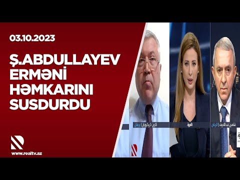 Ş.Abdullayev erməni həmkarını susdurdu