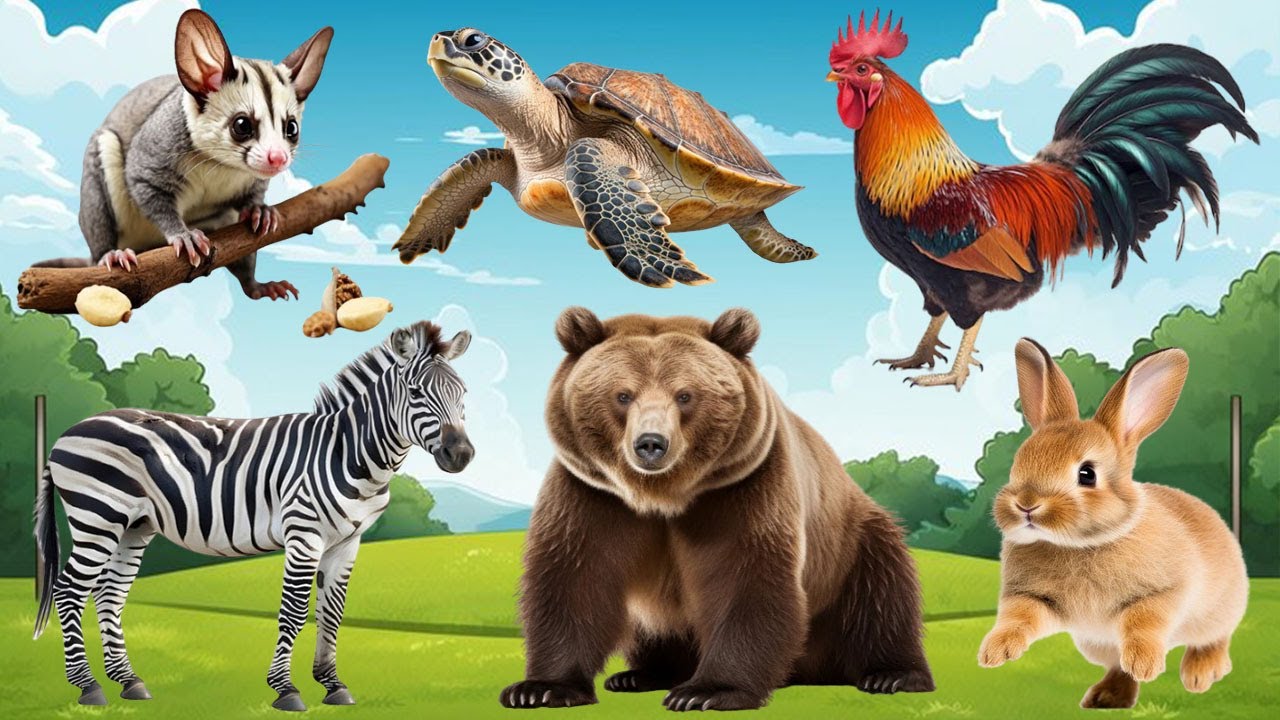 Love The Life Of Cute Animals Around Us: Panda, Porcupine, Fox, Giraffe ...