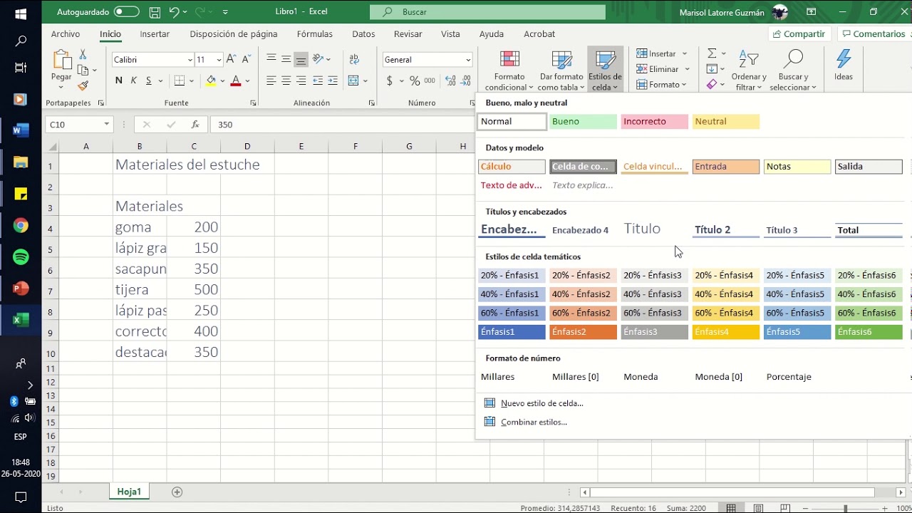 Tutorial excel básico - YouTube