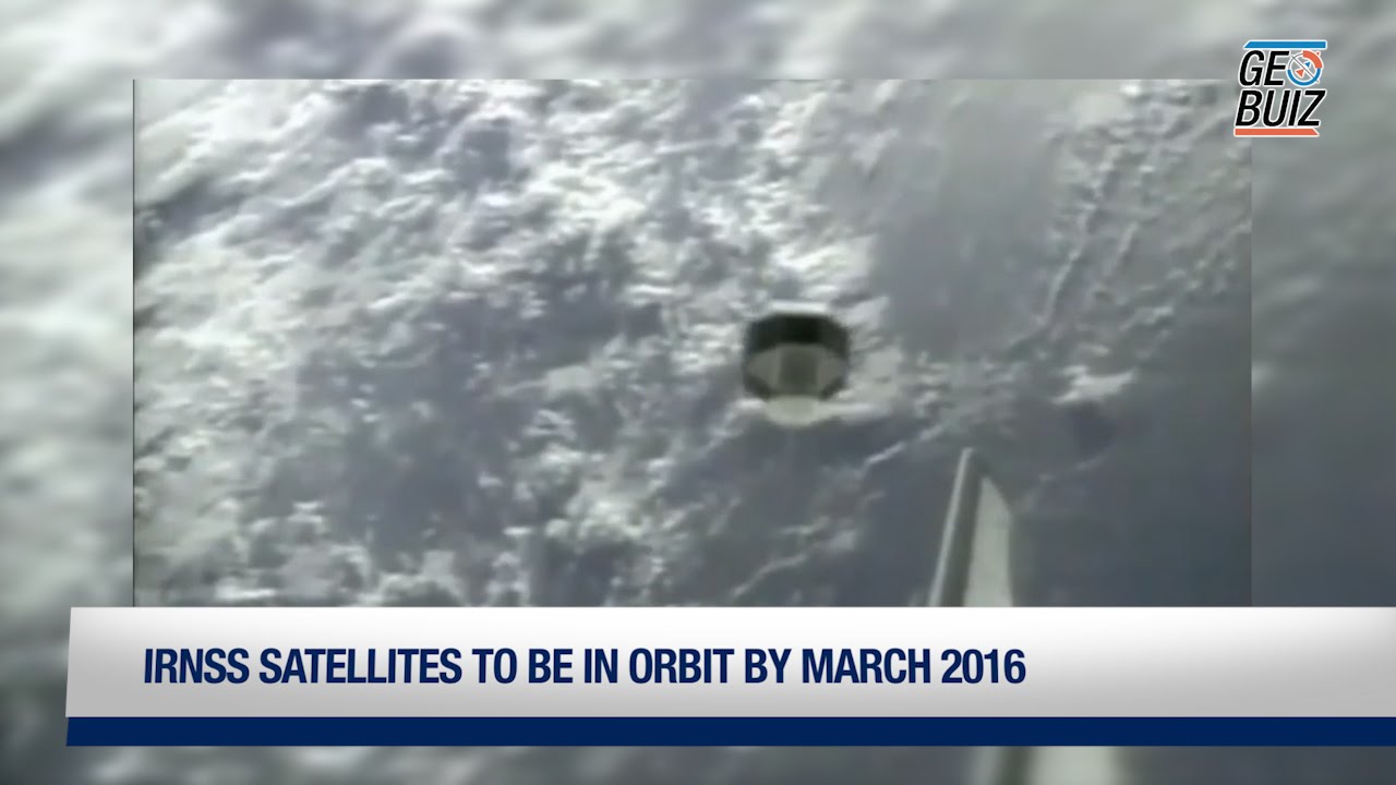 All IRNSS satellites to be in orbit by March 2016 - ISRO - YouTube