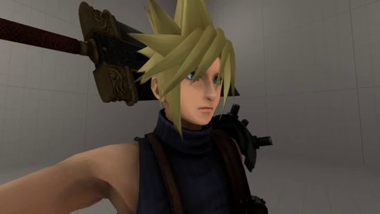 cloud strife model - YouTube