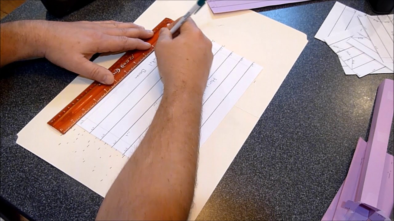 How to Make a Horizontal Beam Using Paper - YouTube