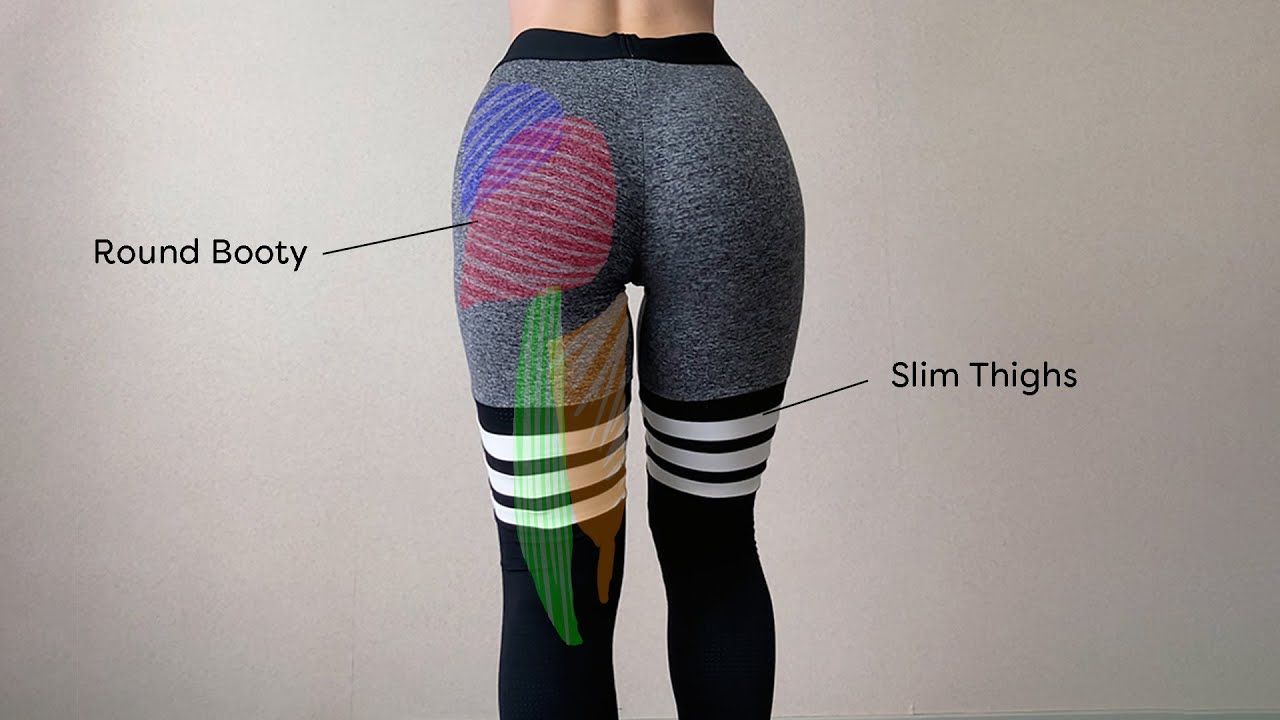 Transform Your Thighs and Butt in 6 Minutes - YouTube