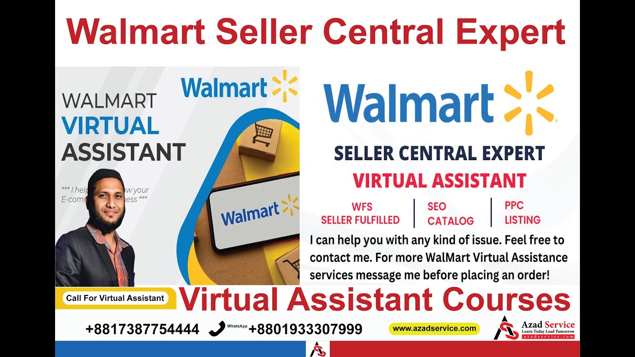 Walmart listing Services | Expert Walmart virtual assistant Walmart VA ...