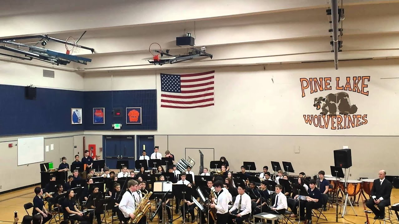 Pine Lake Middle School 8th Grade Wind Ensemble (Mar 13, 2014) - YouTube
