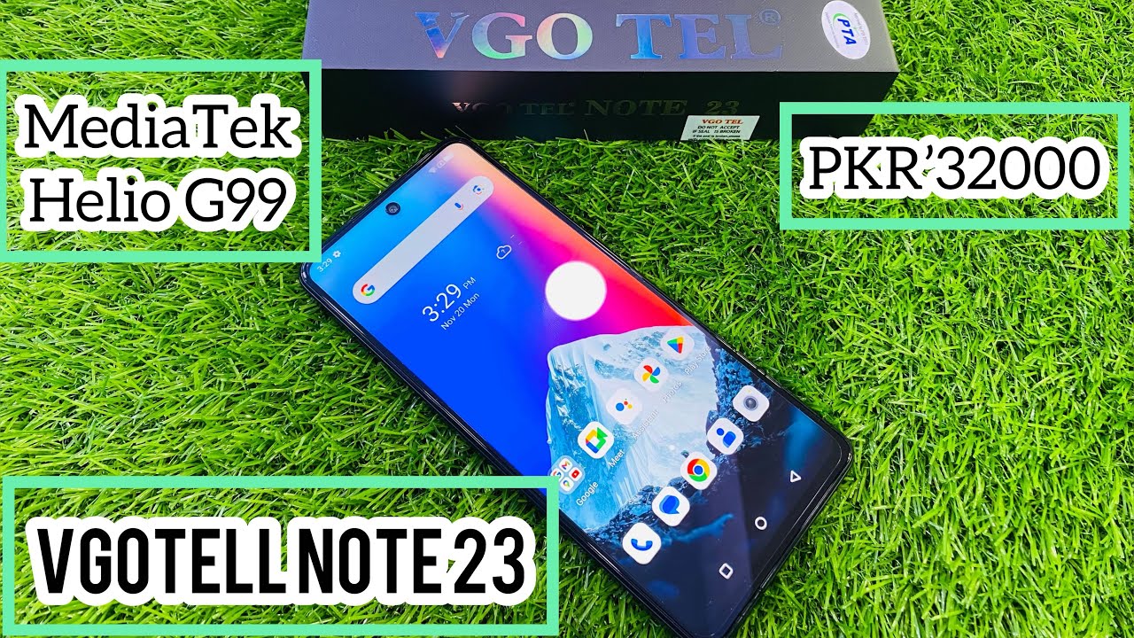 Vgo Tell Note 23 Midrange Killer Smartphone 8gb 256gb MediaTek Helio ...
