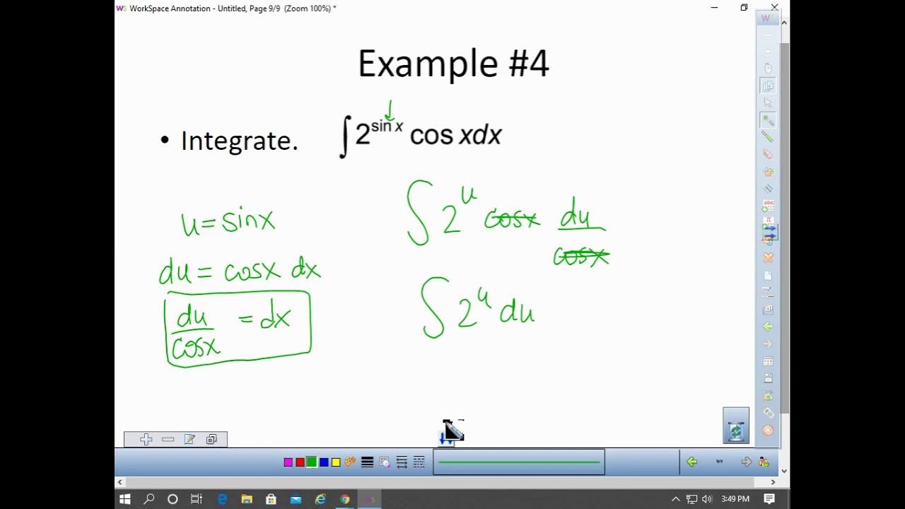 AB 5-5 Bases other than e - Integration Examples (Target 5-4) - YouTube