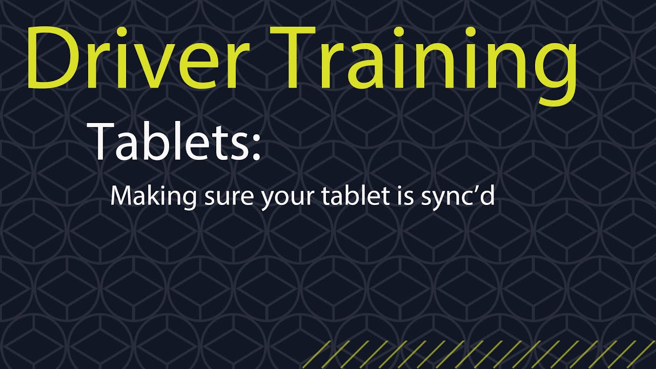 How To: Sync Tablet - YouTube