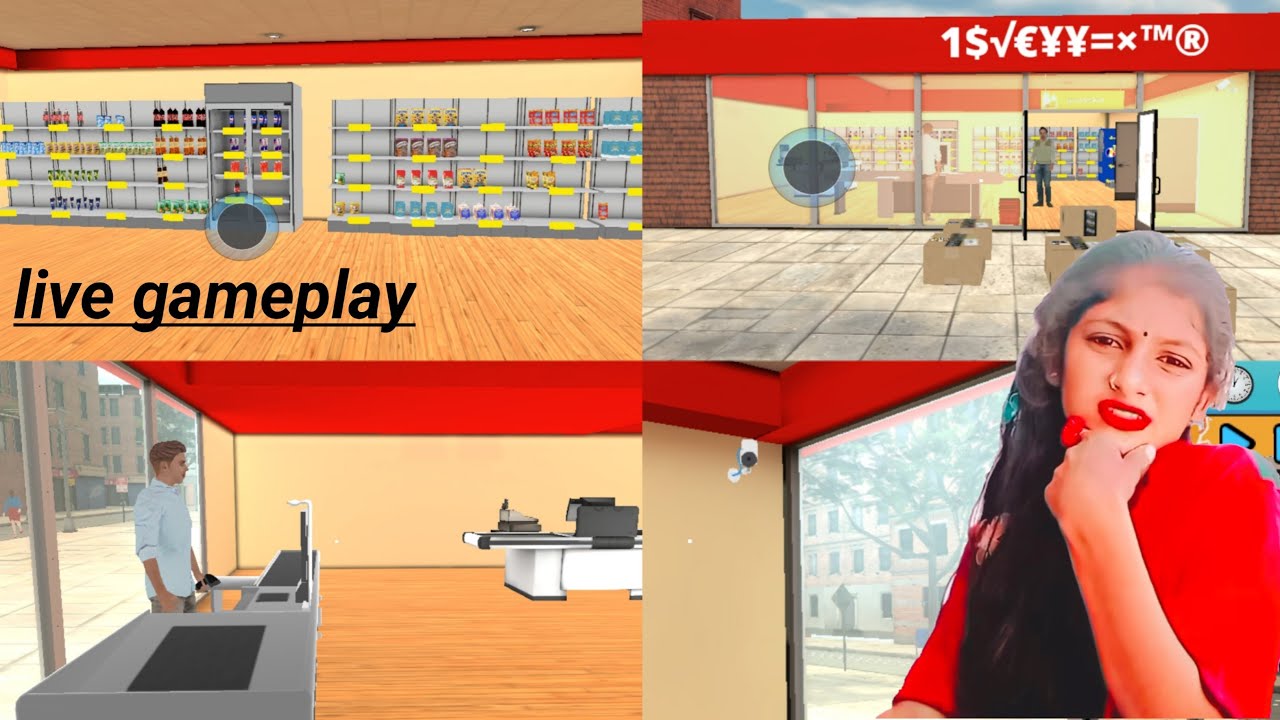 retail store simulator games mobile gameplay video live 😎 me - YouTube