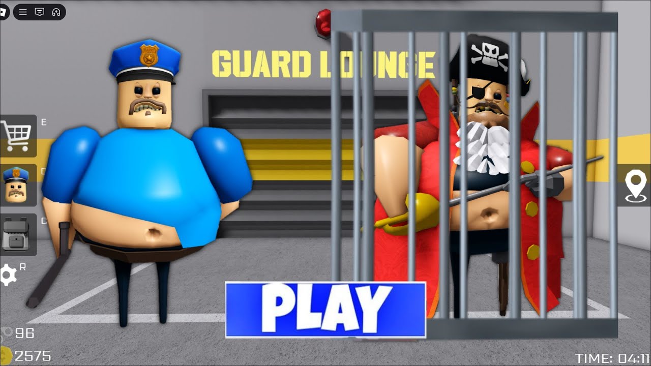 WHY BARRY TRAPPED CAPTAIN BARRY?! in BARRY PRISON RUN OBBY! Use All ...