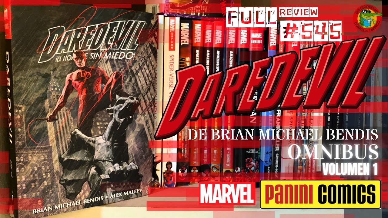 DAREDEVIL Omnibus De Brian Michael Bendis 1ER. VOLUMEN MARVEL PANINI ...