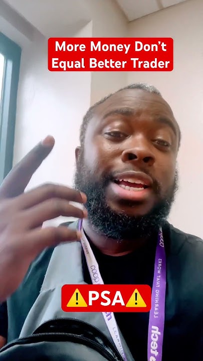 How To Be A Better Day Trader !!! - YouTube