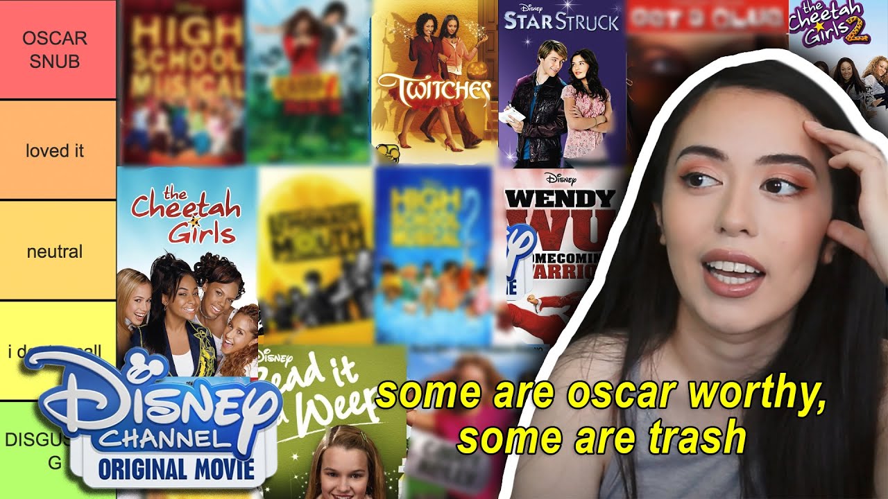 RANKING *DISNEY CHANNEL MOVIES* - YouTube