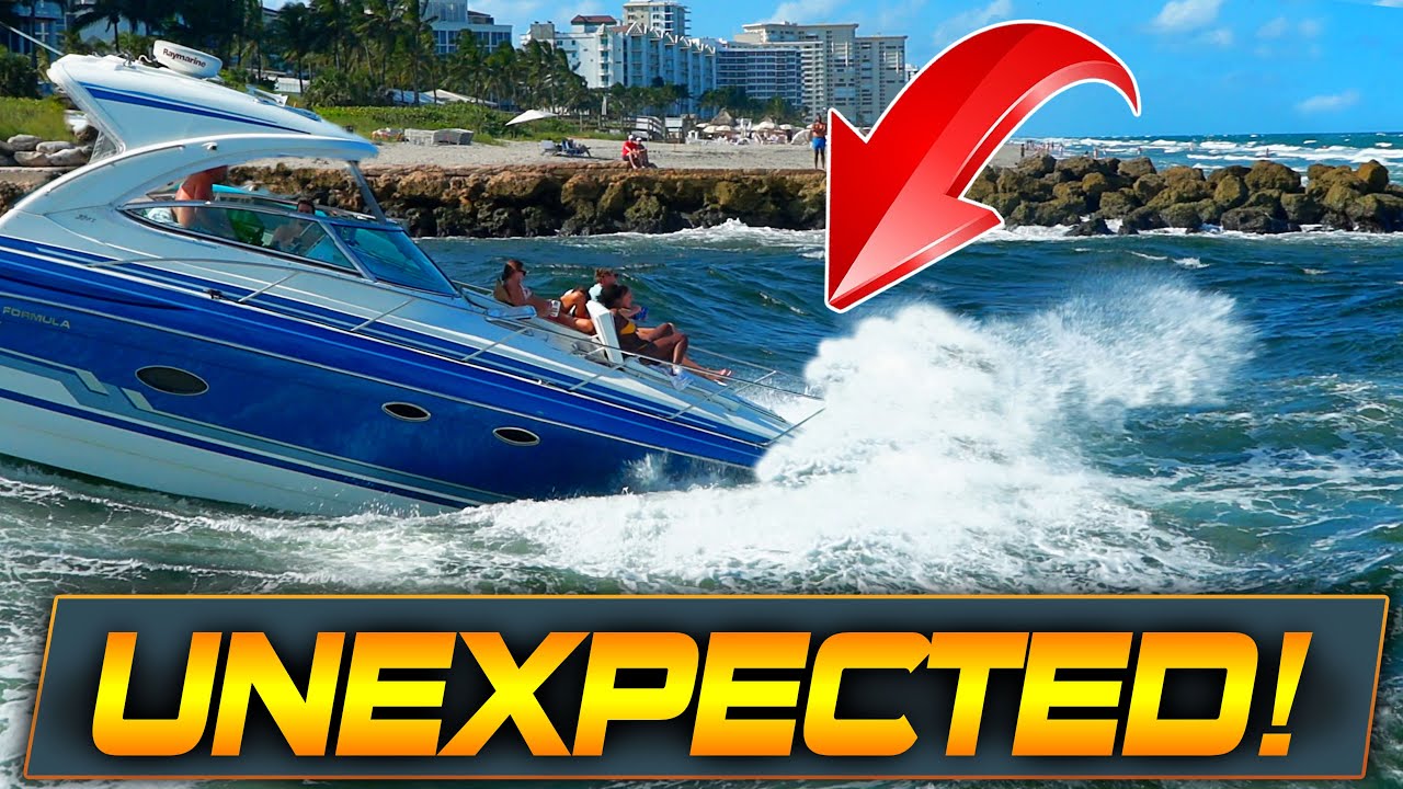 BOAT GOING UNDER IN HUGE WAVES | THEY WERE NOT READY!! BOAT ZONE - YouTube