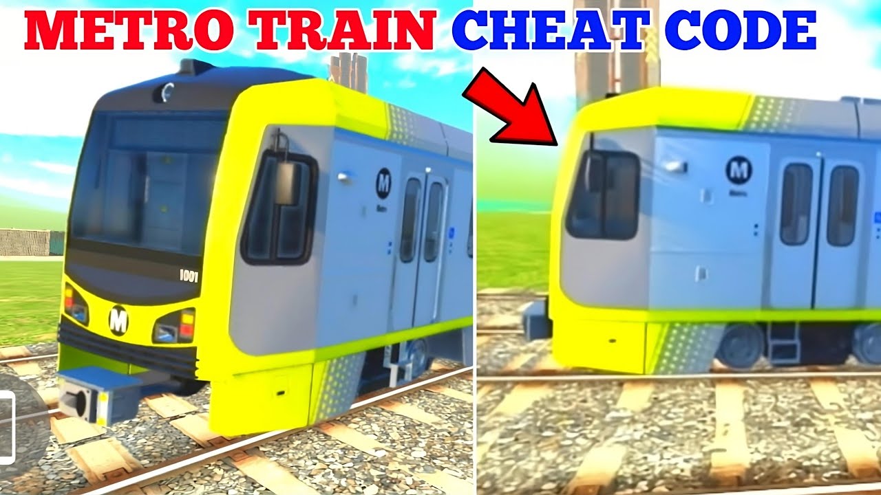 New Metro Train in Indian Bike Driving 3D New Update 😱🔥| Metro Train ...
