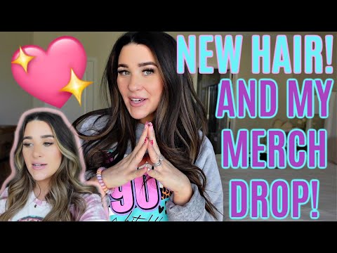 MAJOR HAIR TRANSFORMATION!! + MY MERCH REVEAL & DETAILS! | Liza Adele