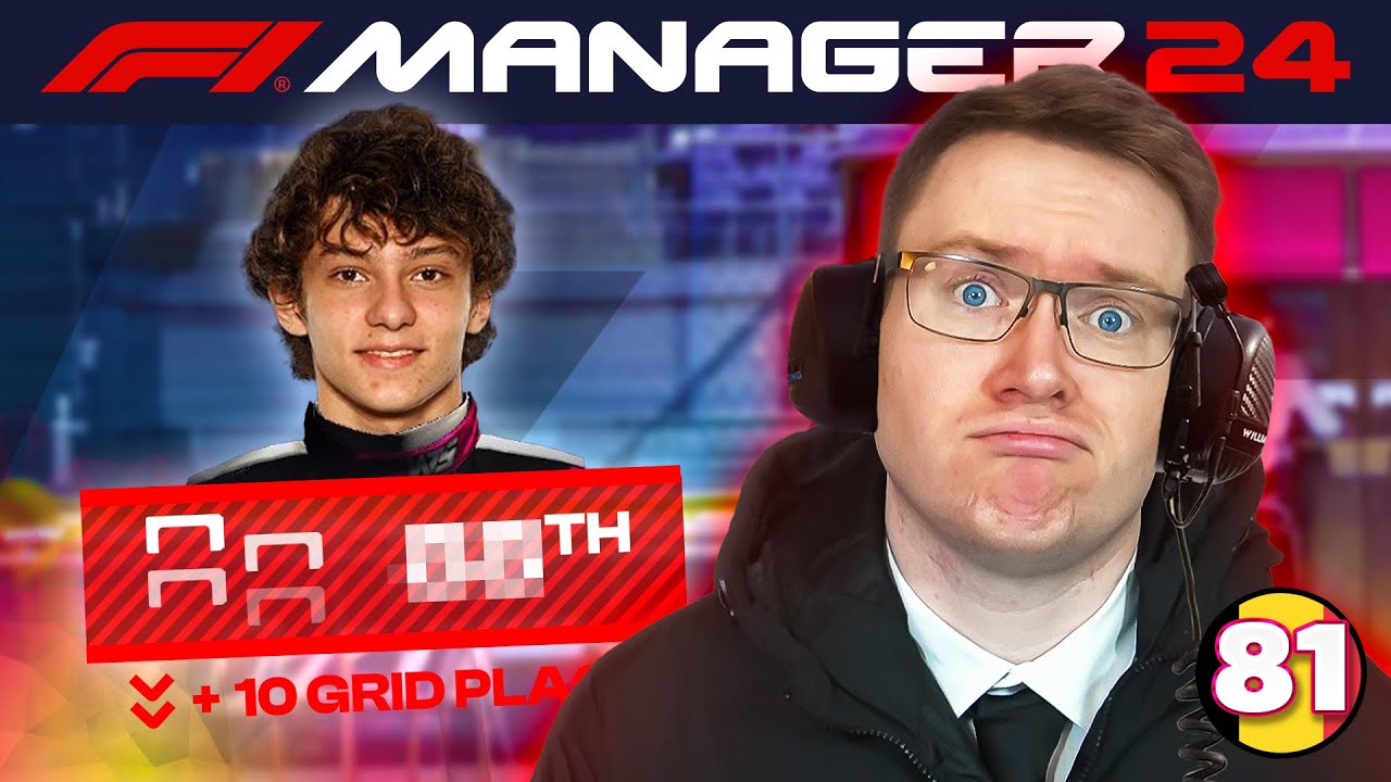KIMI HAS A GRID PENALTY... | F1 Manager 2024 CREATE-A-TEAM EP 81 - YouTube