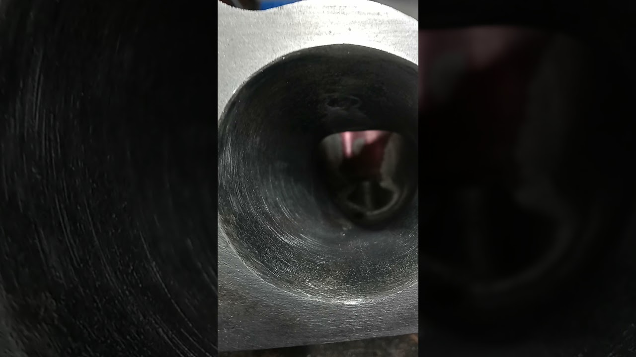 460 E7 heads : Did I go to big with my porting??? 😄 - YouTube