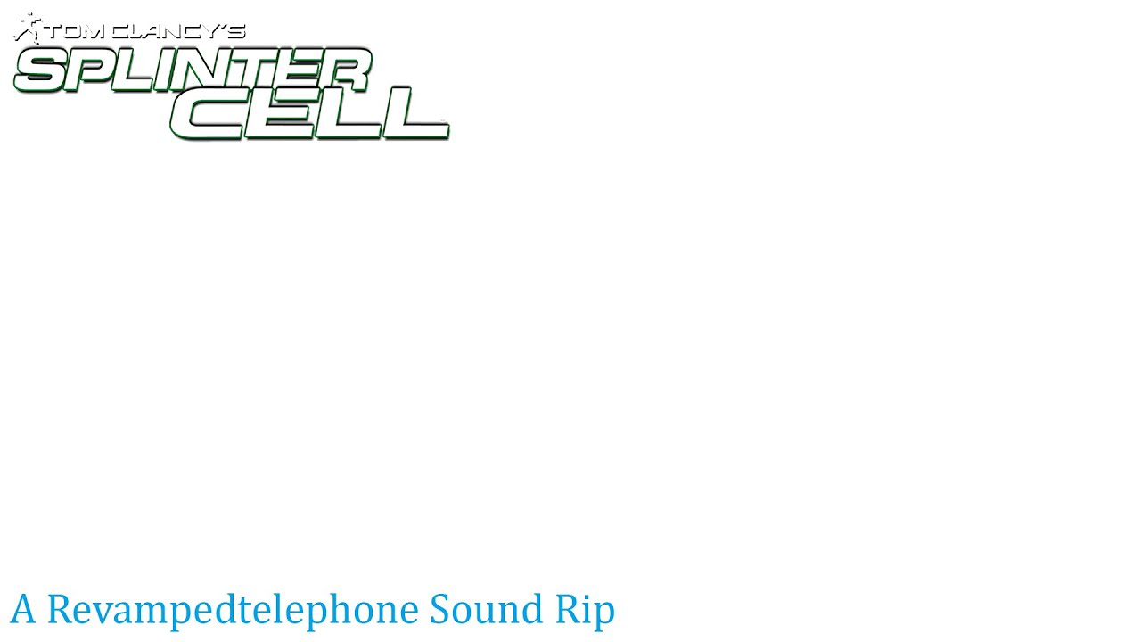 Splinter Cell Series - Interrogation Voice Set - YouTube