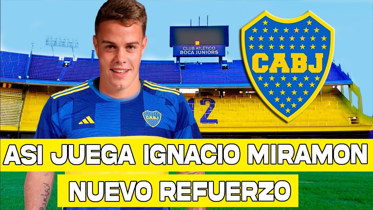 ASI JUEGA IGNACIO MIRAMON NUEVO REFUERZO DE BOCA - YouTube