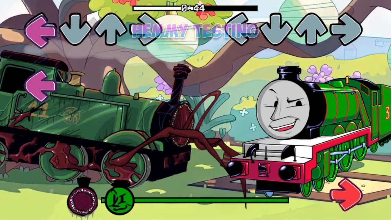 FNF Thomas and Friends ALL PHASES vs Thomas Big Engine Brawl Sings ...