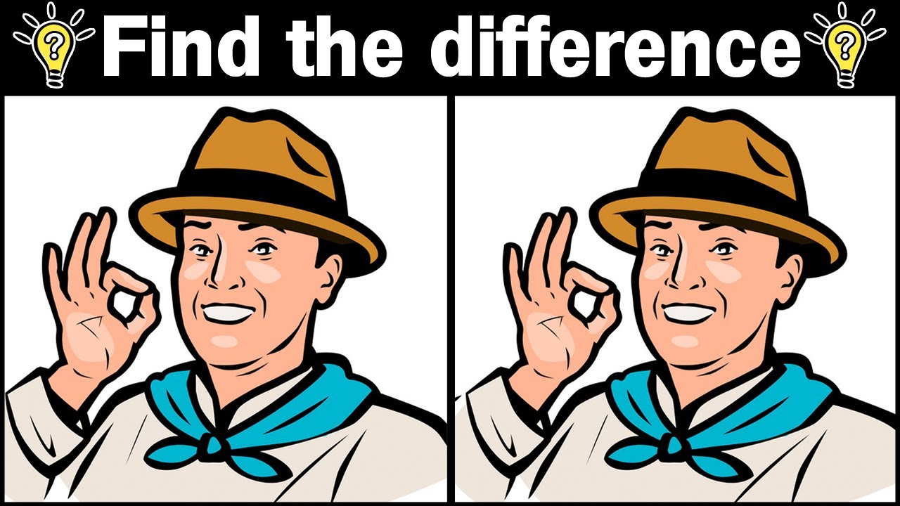 Find The Difference Brain Training Can you find them all - YouTube