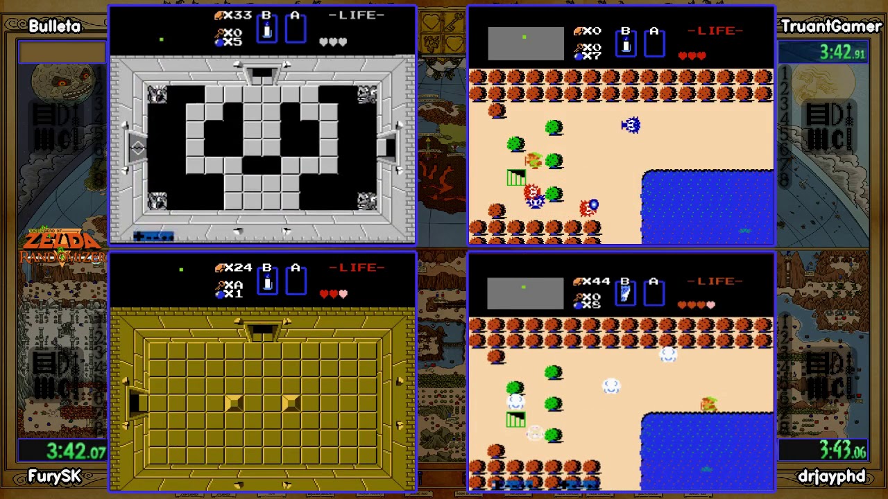 121618 Zelda 1 Randomizer Weekly Race - YouTube