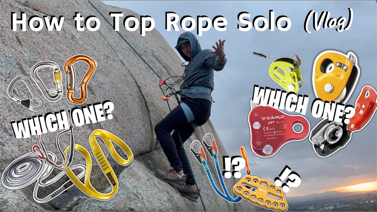 How to Top Rope Solo (Vlog) - YouTube