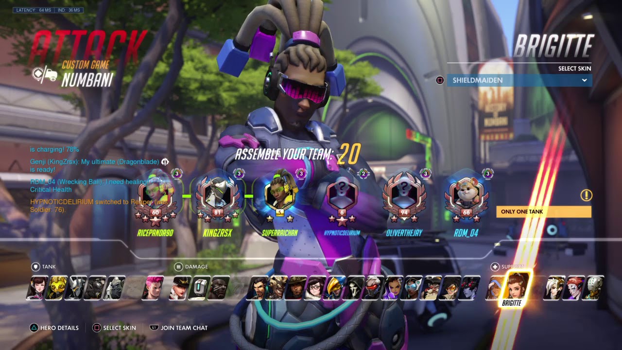 Gamers Elite Overwatch PS4 scrim 01 - YouTube