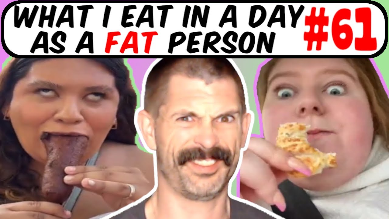 "What I Eat In A Day As A FAT Person" #61 - Fat Acceptance TikTok - YouTube