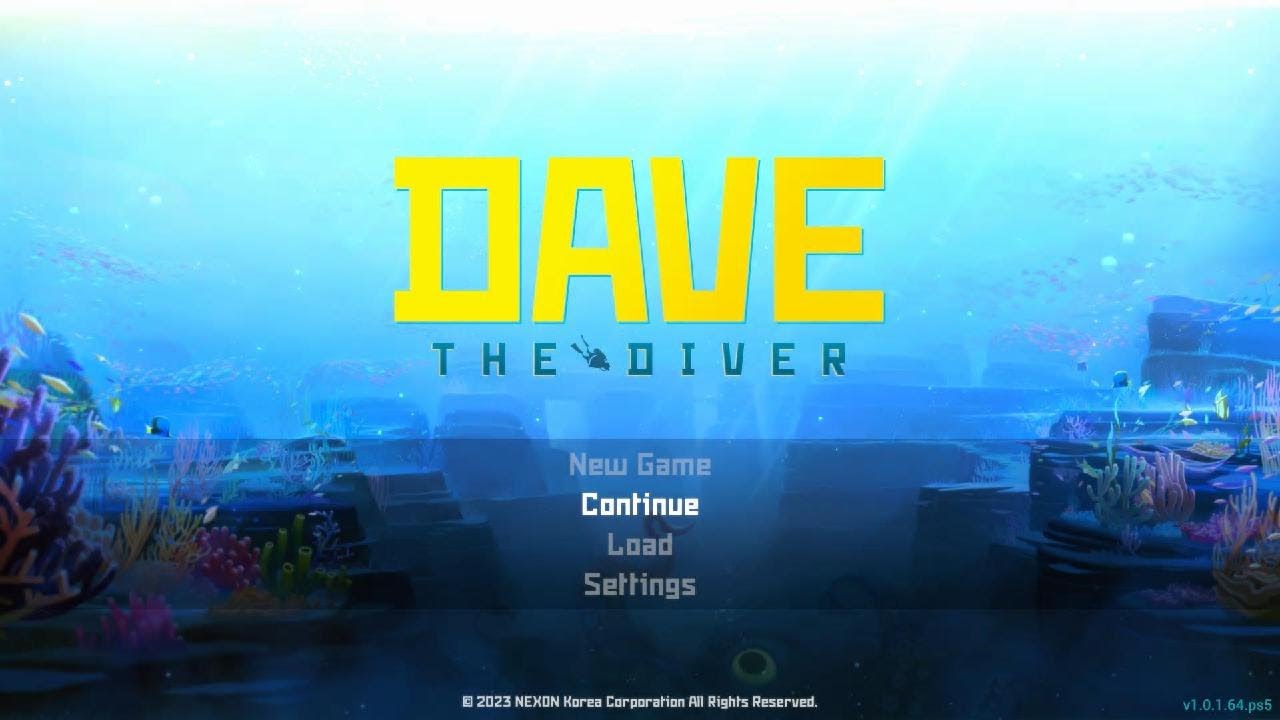 DAVE THE DIVER -- Gameplay (PS5) - YouTube