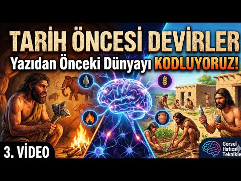 3- Tarih Öncesi Devirler / Yazıdan Önceki Dünyayı KODLUYORUZ / KPSS/YKS (TYT & AYT)