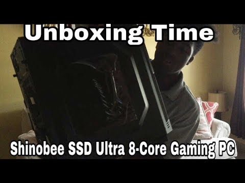 Unboxing Time - Shinobee SSD Ultra 8-Core Gaming PC - YouTube