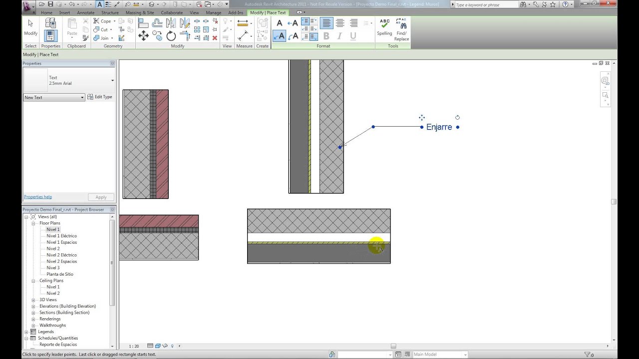 Revit Legend Vistas para Anotaciones - YouTube