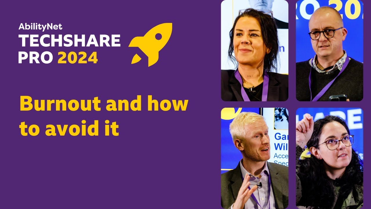 Burnout and how to avoid it - TechShare Pro 2024 - YouTube