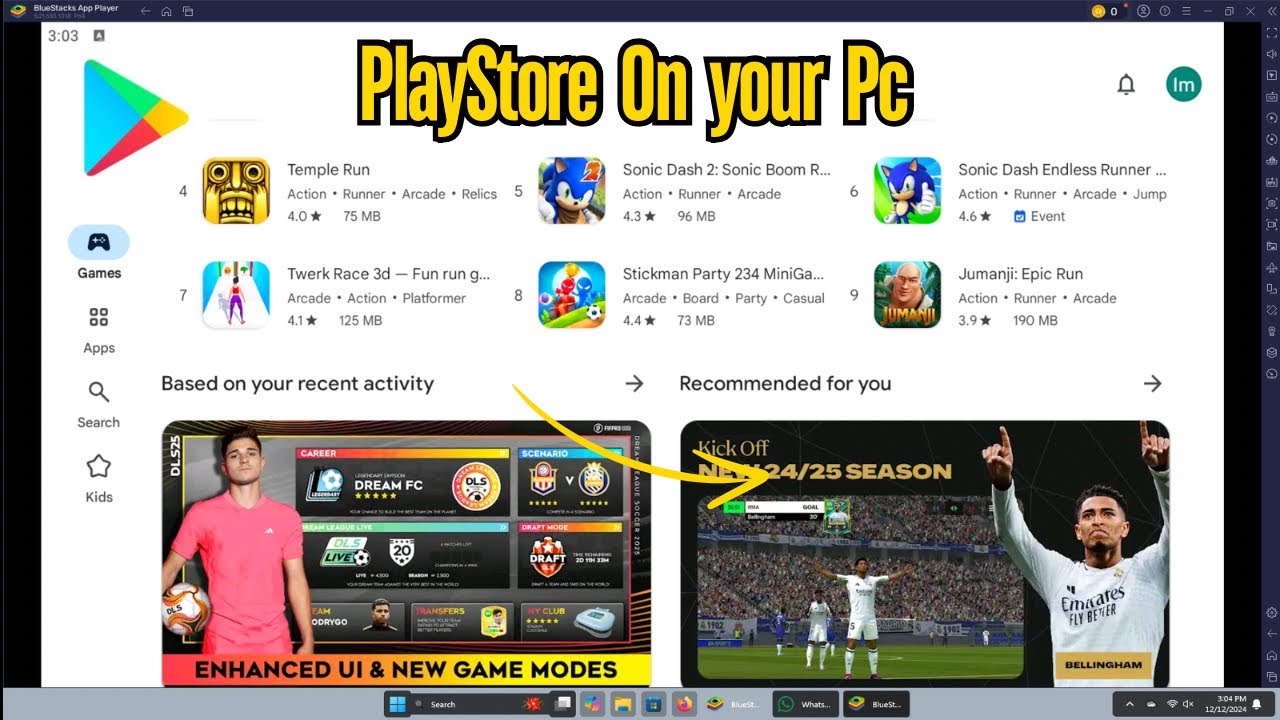 How To Download And Install Google PlayStore Apps & Games On Windows PC ...