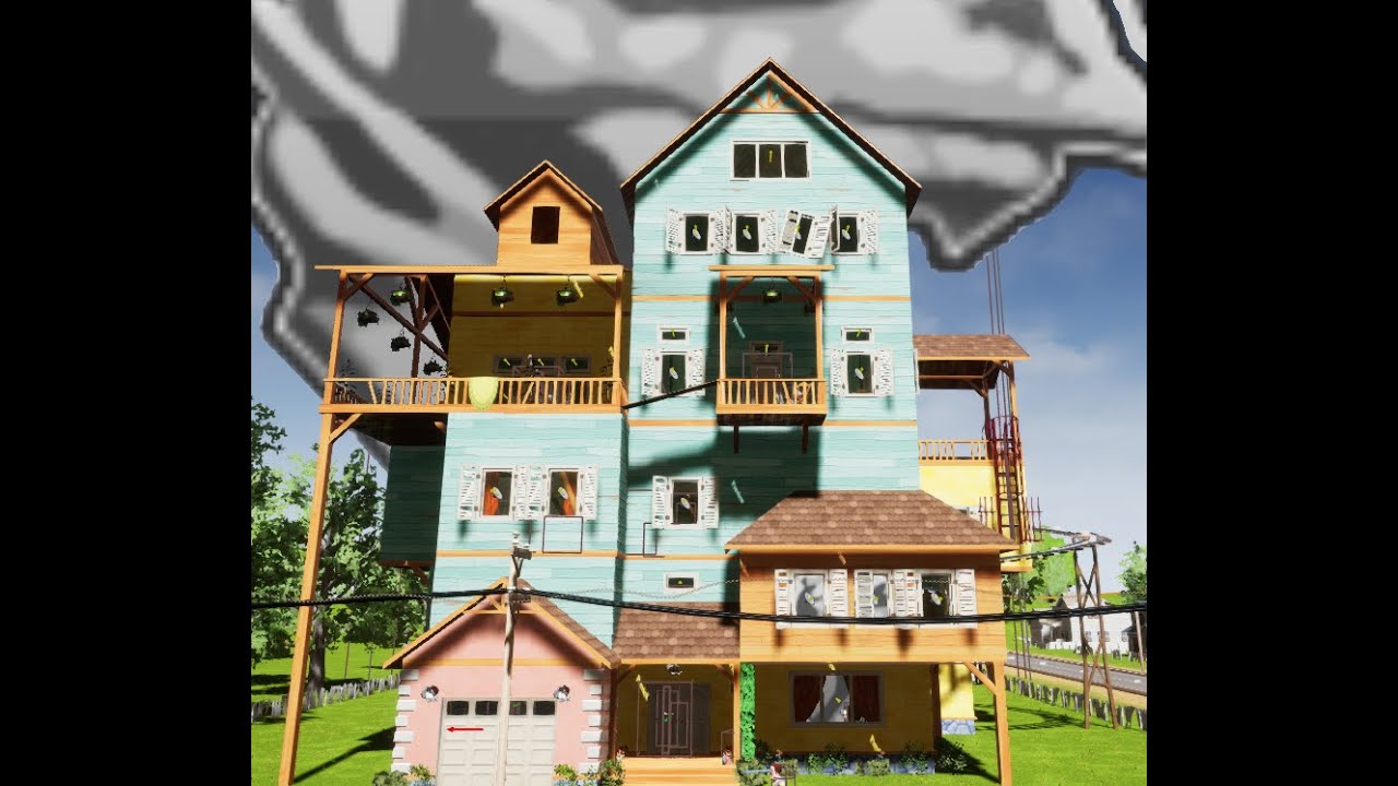 Hello Neighbor Alpha 1 remake - YouTube