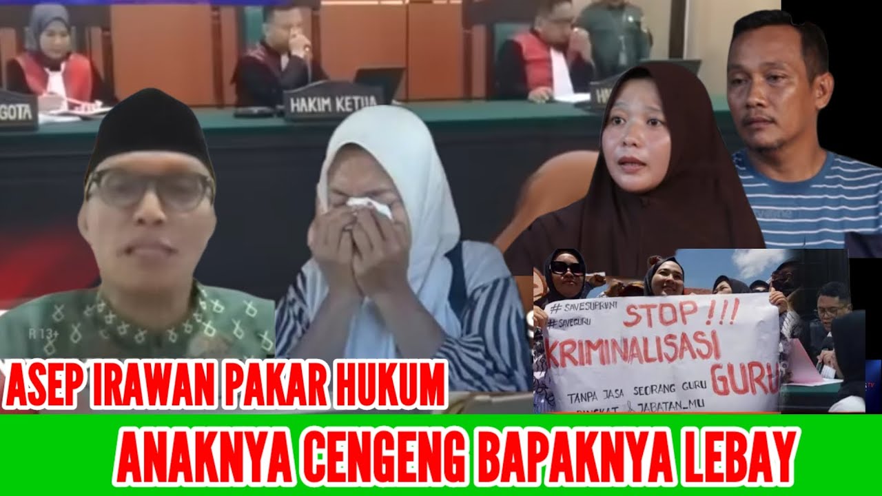 GURU HONORER!!! PAKAR HUKUM ASEP IRAWAN KOMENTARI KASUS GURU HONORER ...