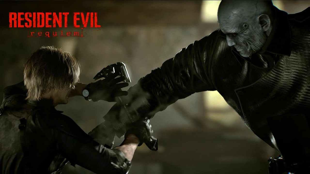 Leon vs Mr. X Fight Scene in Resident Evil Requiem (Mr. X Returns ...