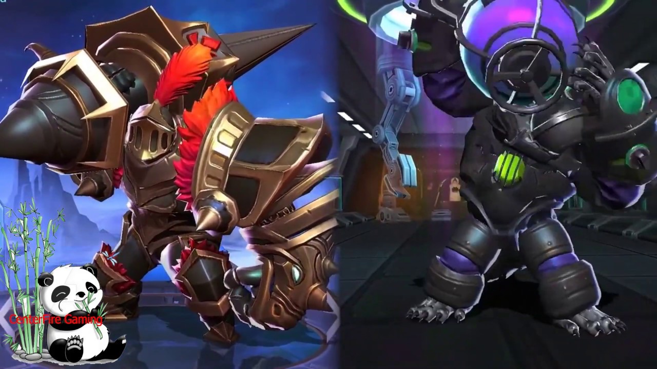 Grock Monitor Lizard V E N O M Skin VS Grock Castle Guard Elite Skin ...