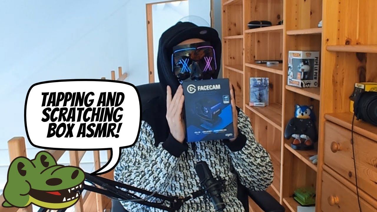 Tapping and scratching ASMR box - YouTube