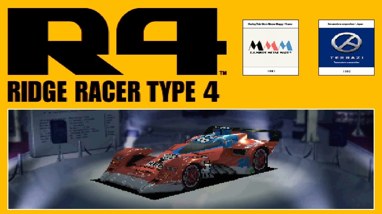 【R4 RIDGE RACER TYPE 4】MMM×TERRAZI DESTROYER 最上分岐【リッジレーサー タイプ4】 - YouTube