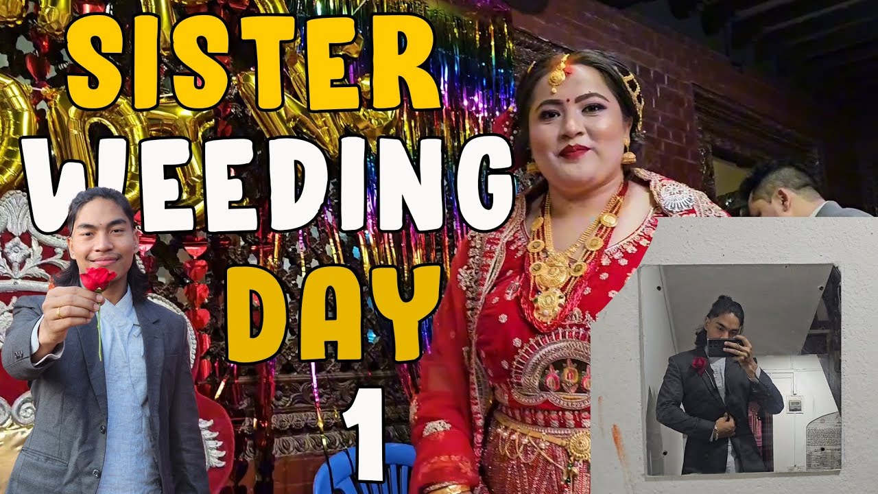 Vlog in Daura Surwal??? Sisters weeding | Day 1 | - YouTube