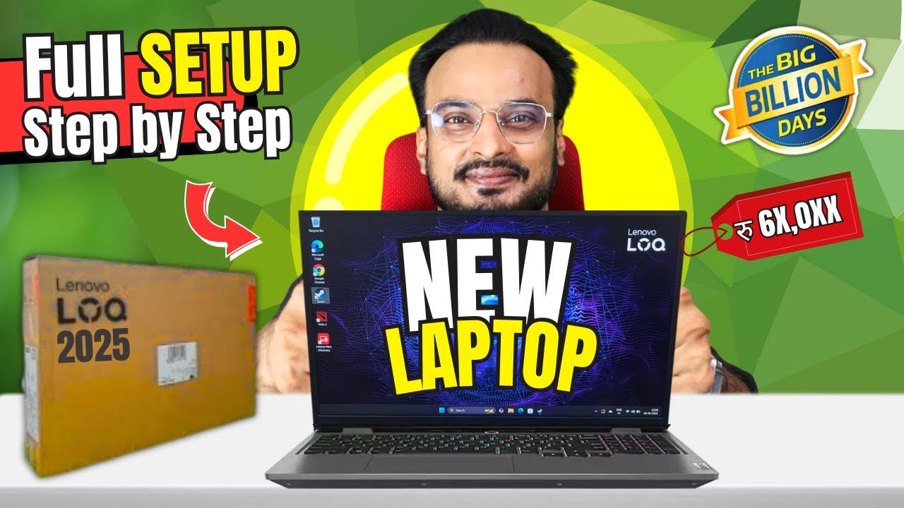 How to SETUP a NEW Laptop - Step by Step GUIDE 2026 - YouTube