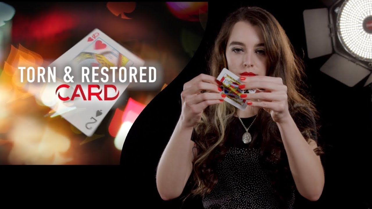 Changing Cards - Torn and Restored Card - YouTube